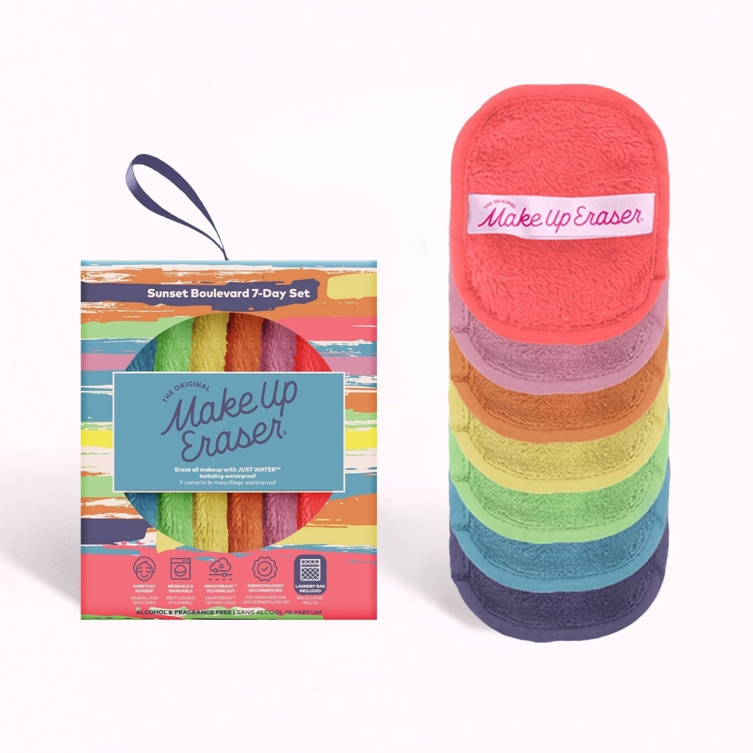 The Original MakeUp Eraser® Sunset Boulevard MakeUp Eraser 7-Day Set ...